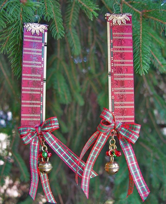 Christmas Gift Ideas: Computer RAM cards recycled into unique tree ...